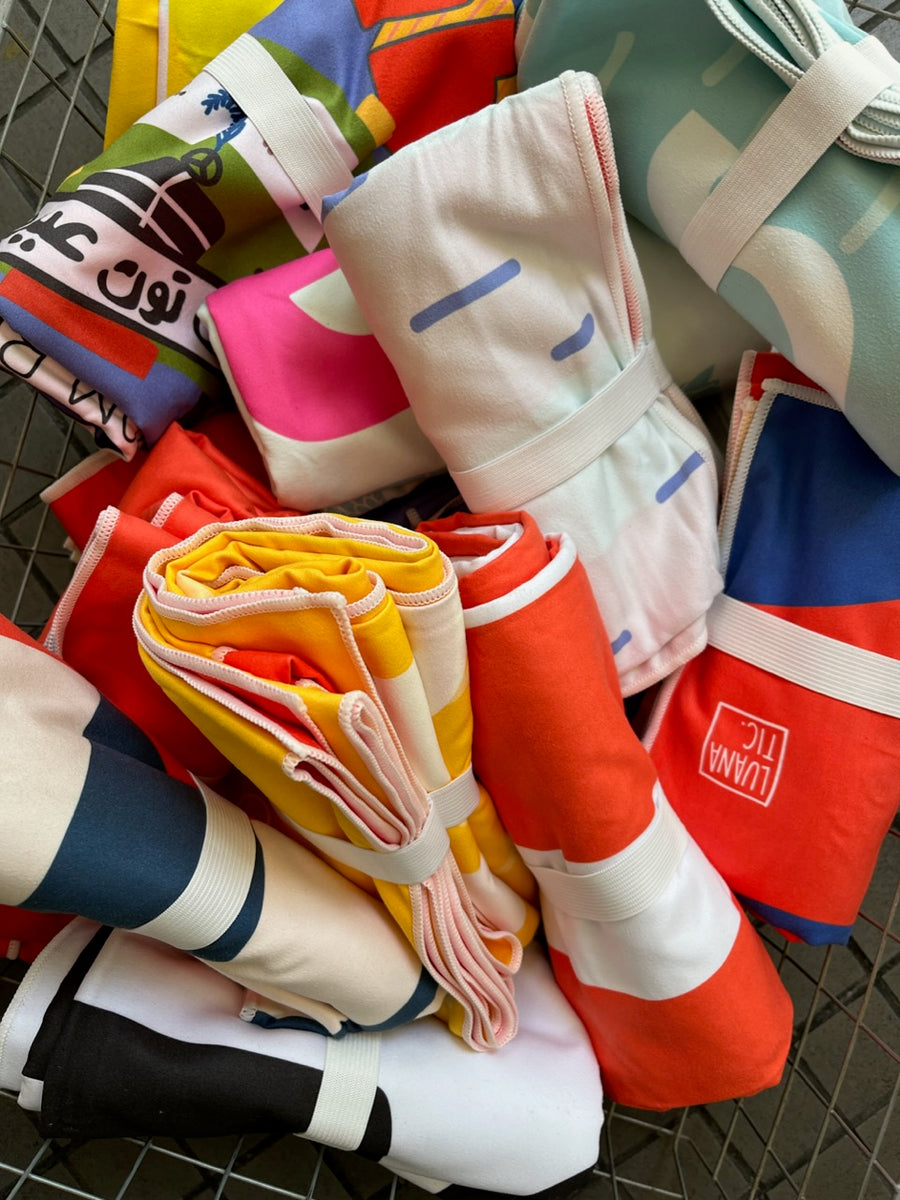 Luanatic Beach Towel Bahr (بحر) serviette de plage بشكير, منشفة بحر