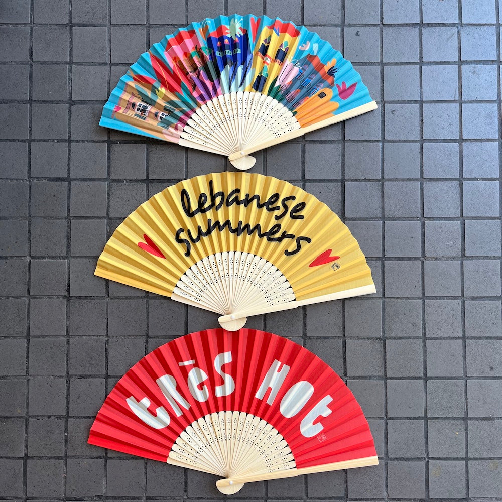 Hand Fan Très Hot by Luanatic eventail مروحة