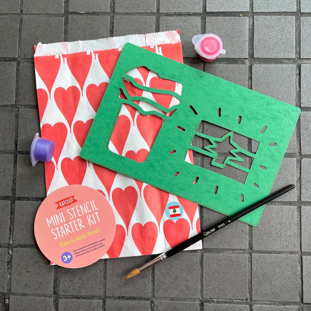 Katcoot Stencil Starter Kit - Lebanon Flag – Luanatic