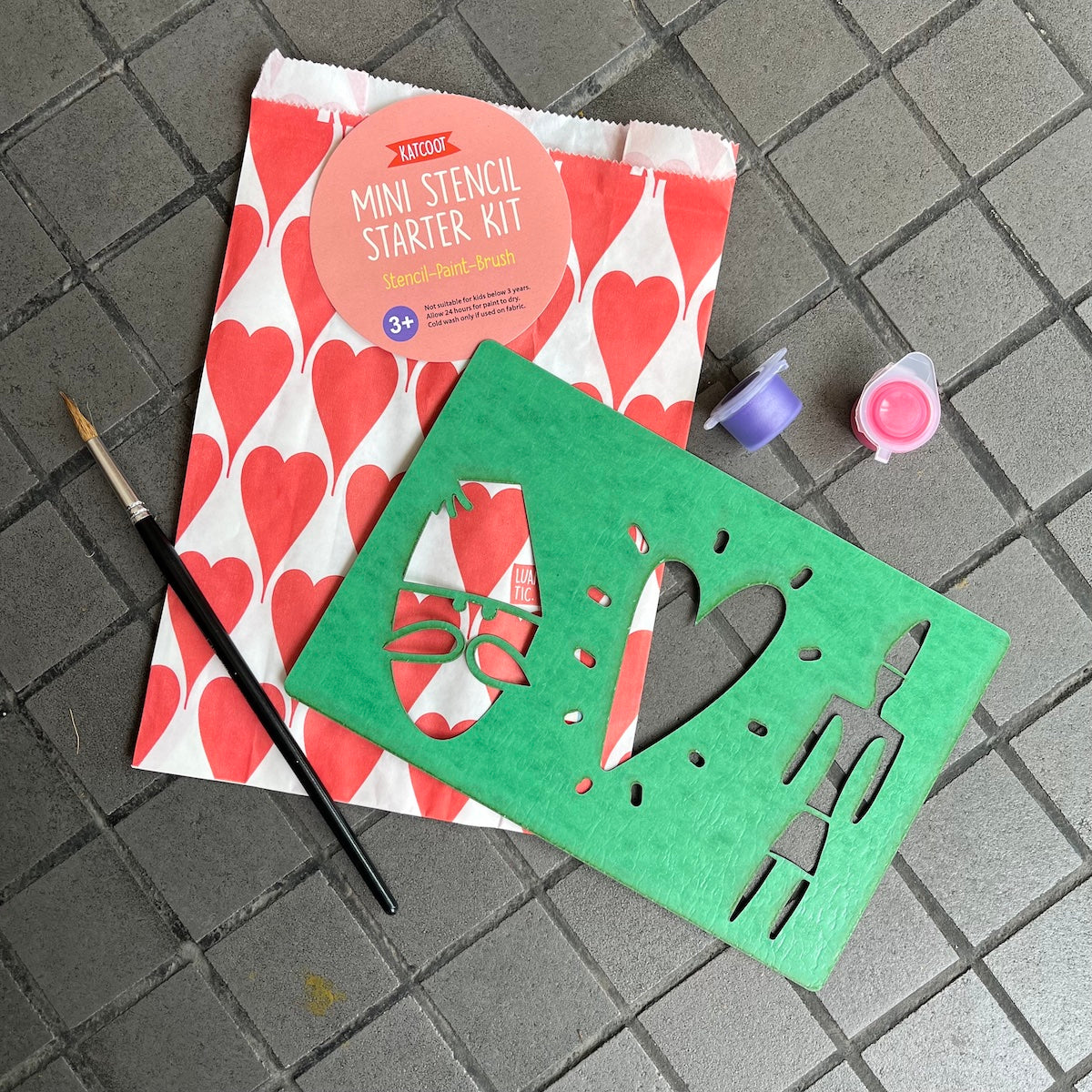 Katcoot Stencil Starter Kit - Lebanon Abou El Abed (أبو العبد) – Luanatic