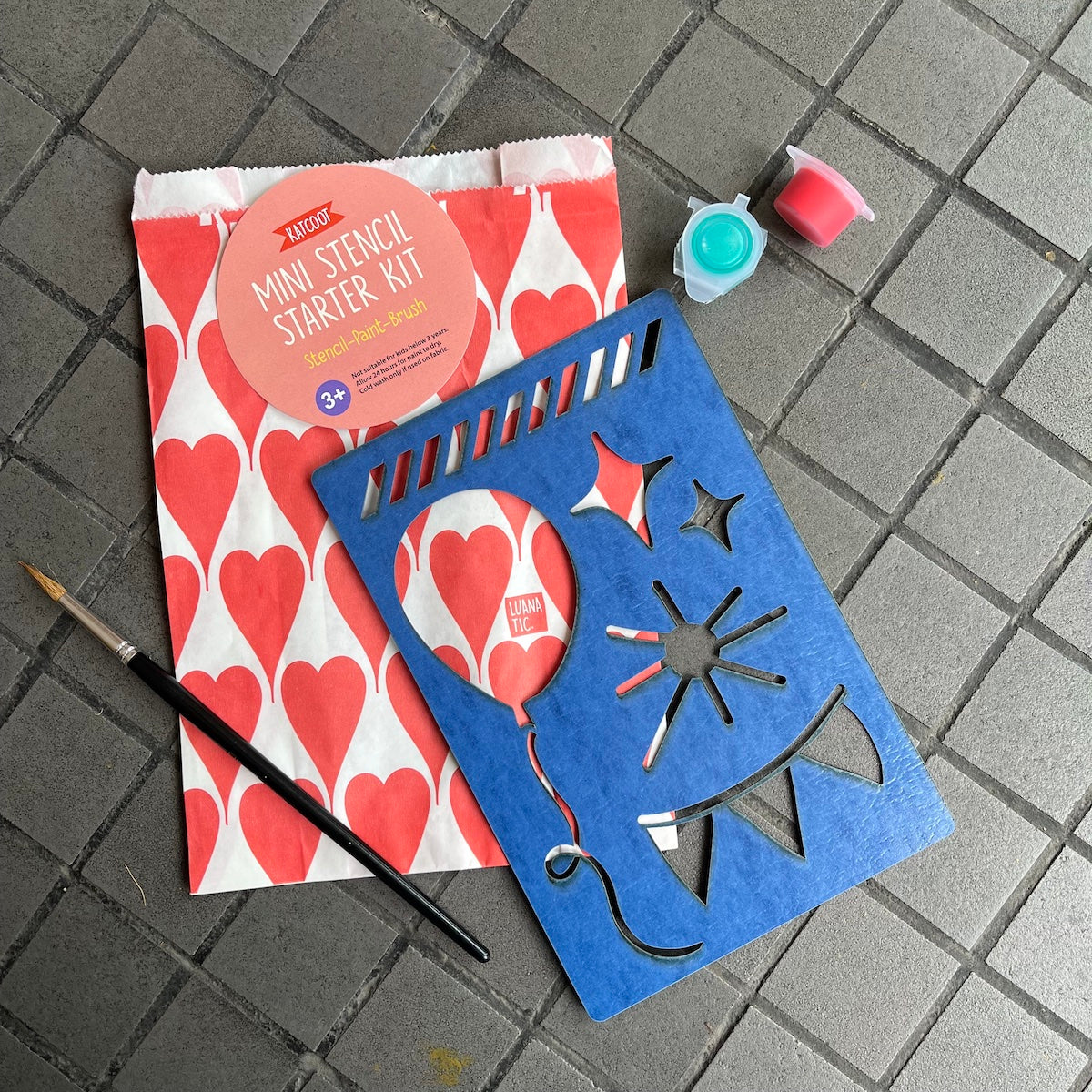 Katcoot Stencil Starter Kit - Happy Balloon – Luanatic