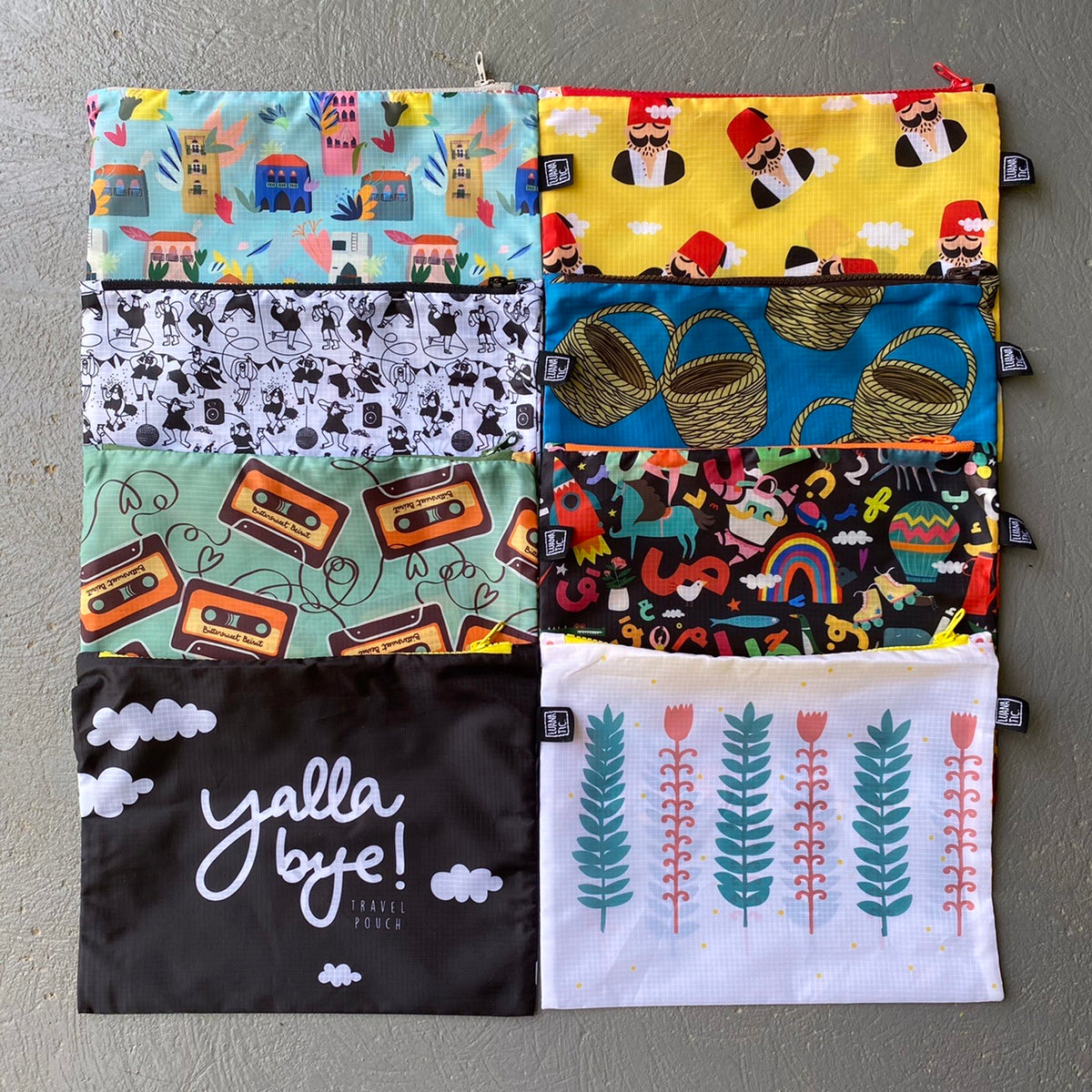 Pouch Beirut Bloom – Luanatic