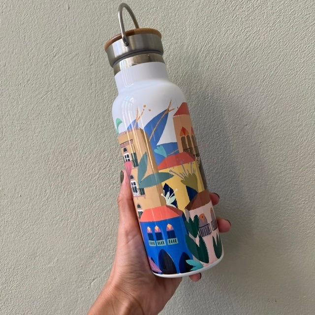 Beirut Bloom Bottle gourde زجاجة ماء قارورة bouteille d'eau thermos – Luanatic