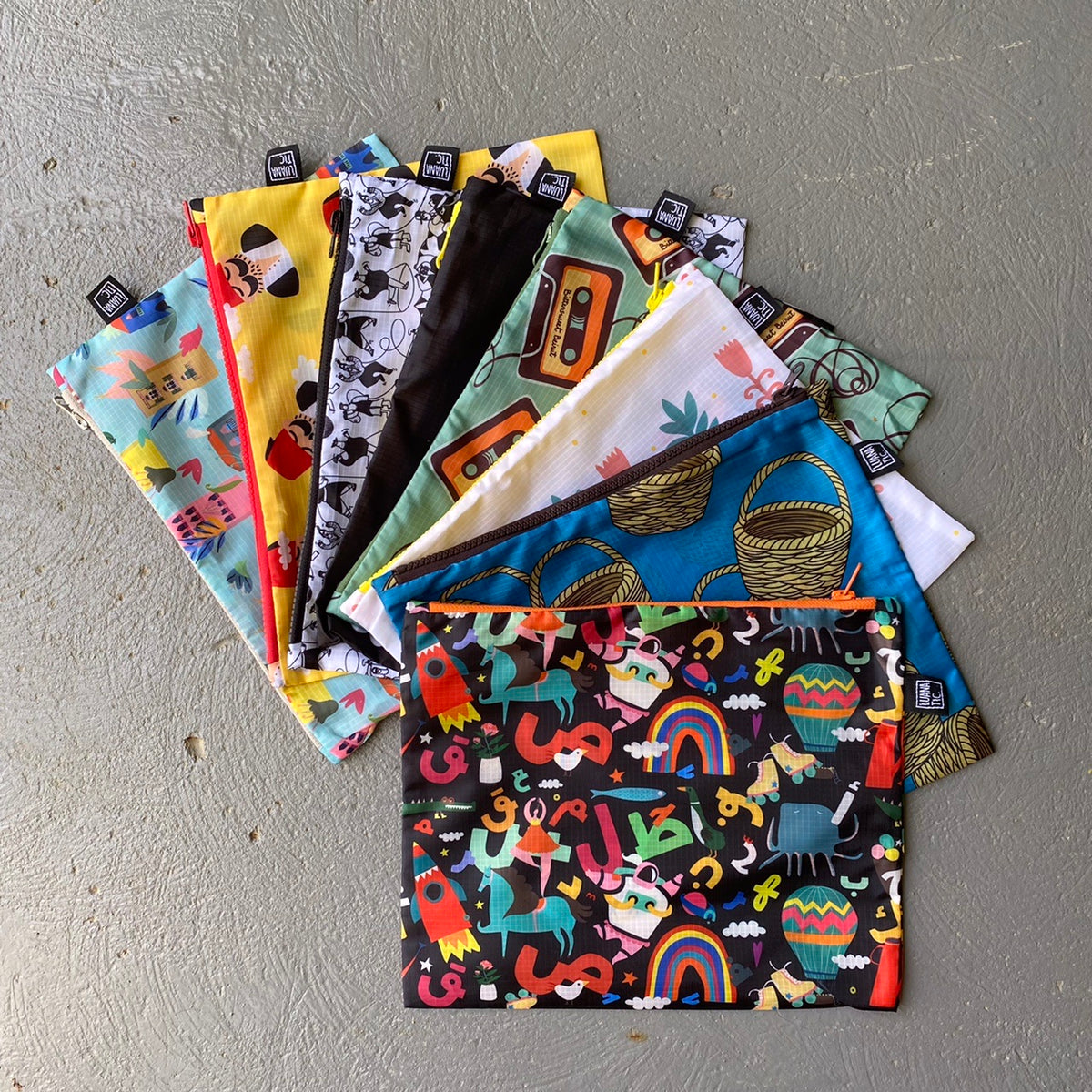 Pouch Dancing Doodles by Luanatic trousse