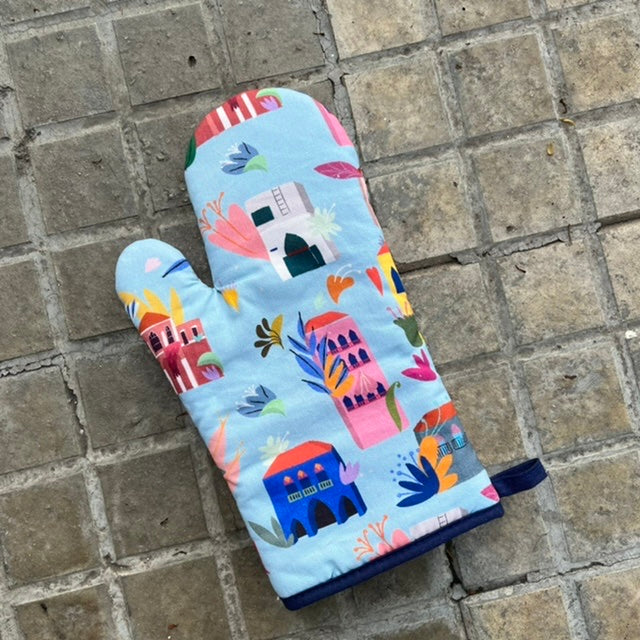 Beirut Bloom by Luanatic gant de cuisine heat protection