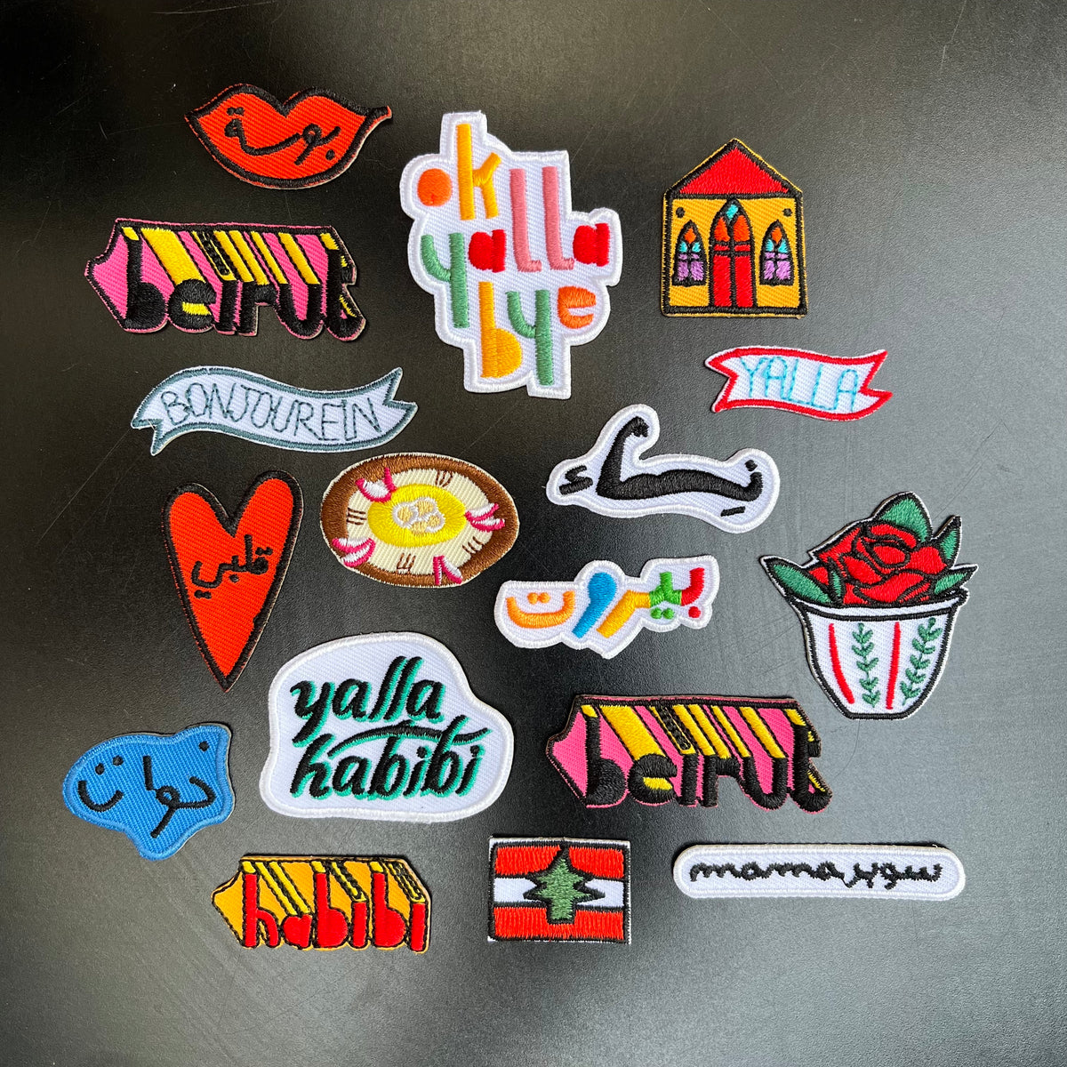 Stick-on Patch Ok Yalla Bye By Luanatic