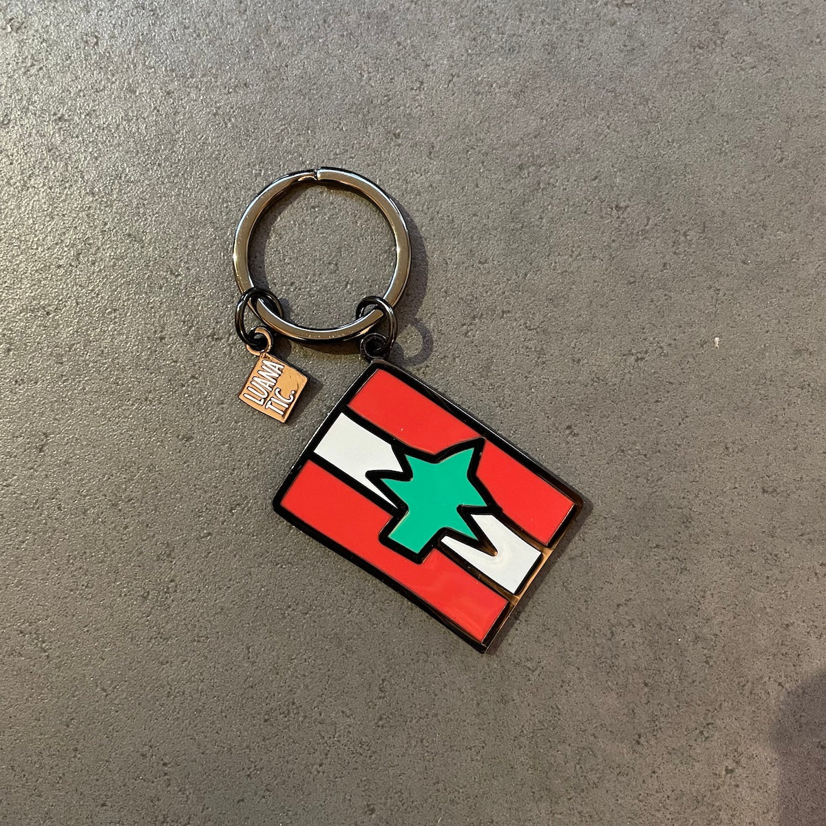 Keychain Lebanon Flag by Luanatic Porte-Clé keyrings