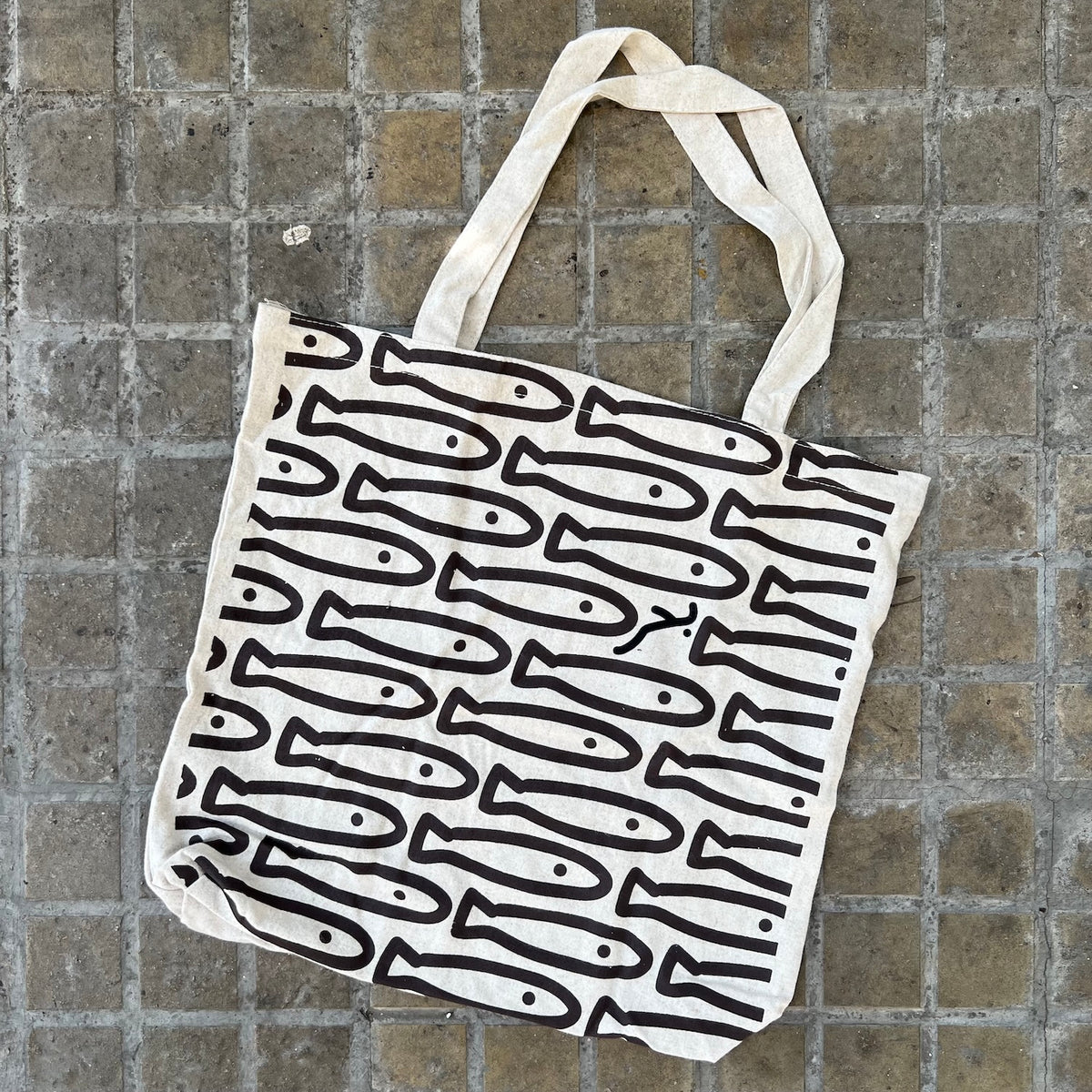 Tote Samak (سمك) by Luanatic شنطة sac shopping recycling bag كيس بقالة