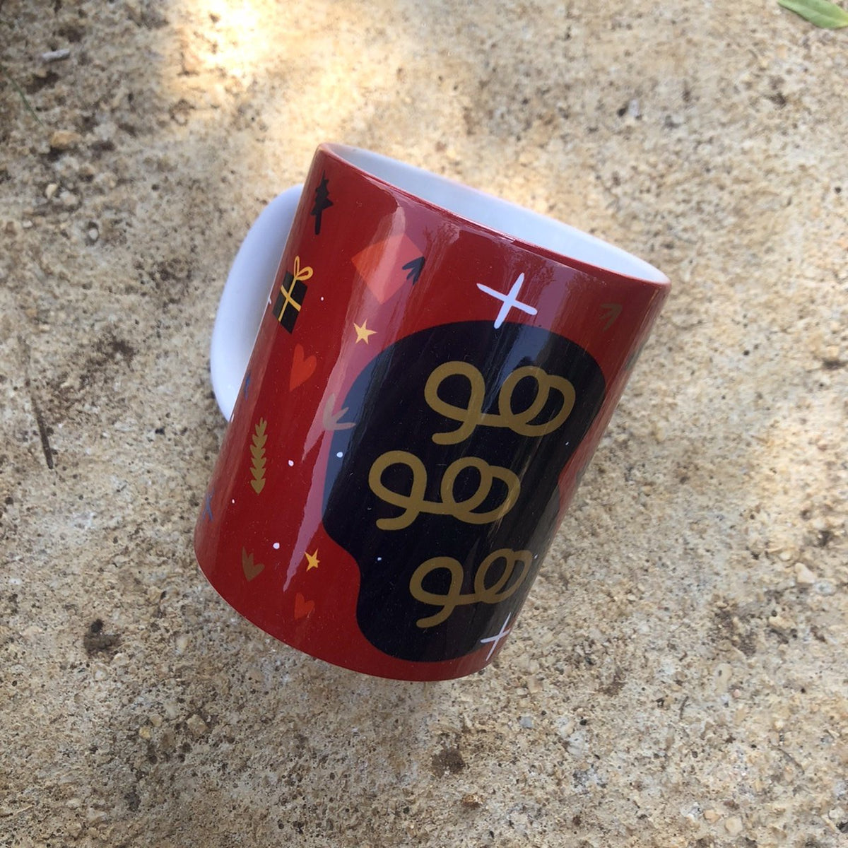 "Hohoho" "هوهوهو" Mug by Luanatic tasse à café فنجان كوب وعاء